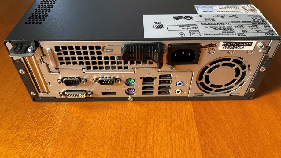 Osebni računalnik Fujitsu ESPRIMO C700, USFF, i5, 4GB RAM, 120GB SSD