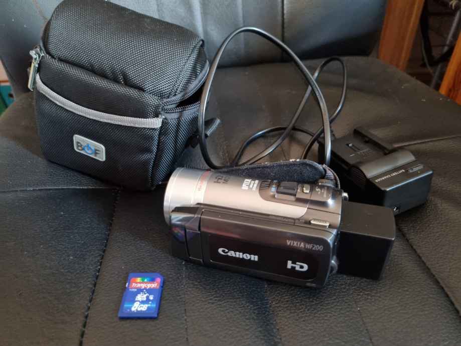 CANON VIXIA LEGRIA HF200 FULL HD KAMERA