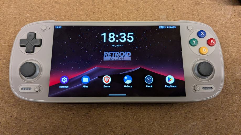 Retroid Pocket 5 (Dual Screen dodatek, 3Dpringrip, originalni etui)