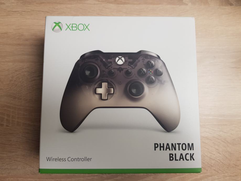 Xbox one s brezžični kontroler Phantom Black