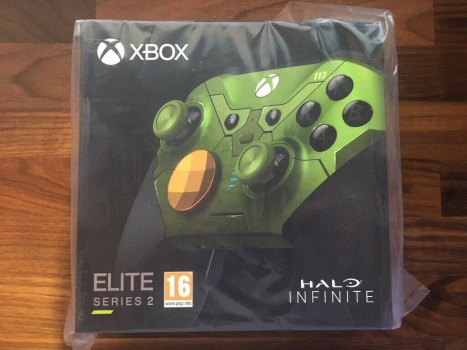 Xbox elite controller 2 halo limited edition - NOVO