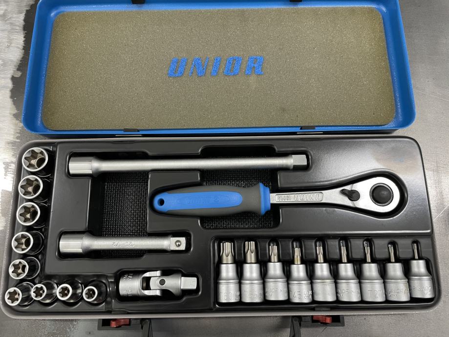 Unior torx 1/2 col garnitura gedore nasadni kljuci
