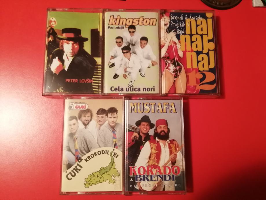 Glasbene kasete - slovenski izvajalci