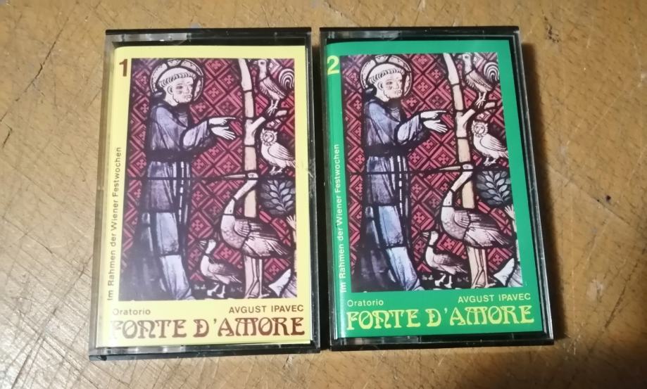 GLASBENI KASETI - AVGUST IPAVEC,FONTE DAMORE