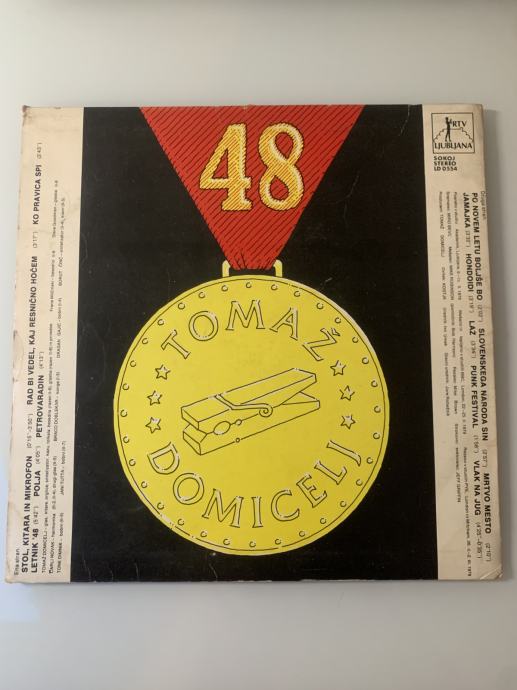 Gramofonska plošča: Tomaž Domicelj