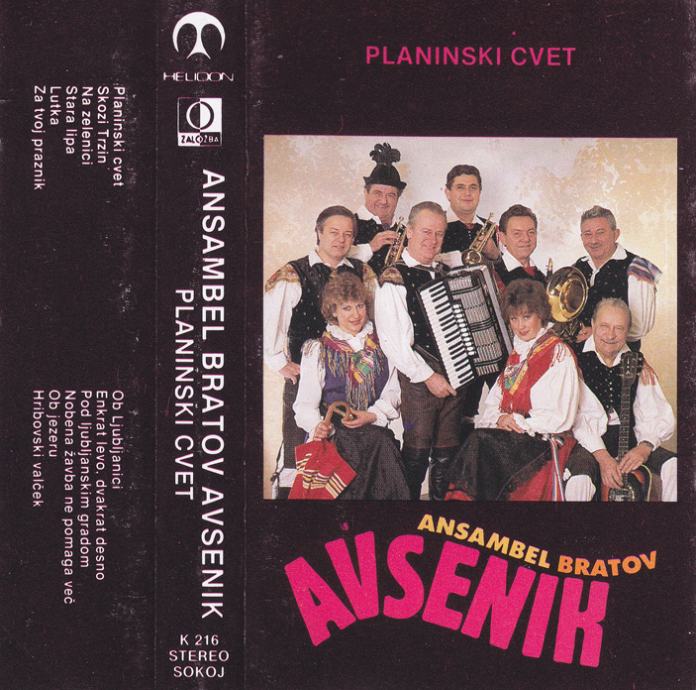 kaseta ANSAMBEL BRATOV AVSENIK - PLANINSKI CVET