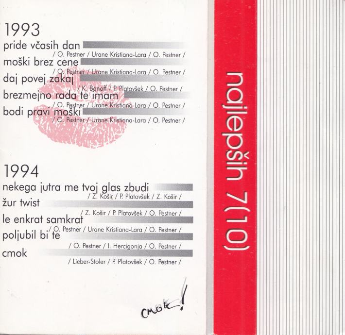 kaseta CMOK Najlepših 7(10) (MC 812)