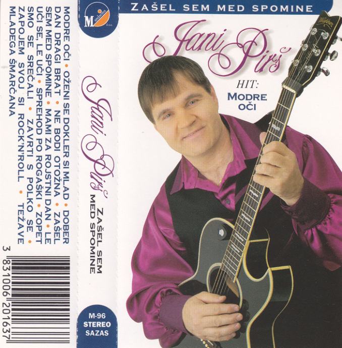 kaseta Jani Pirš- Zašel sem med spomine