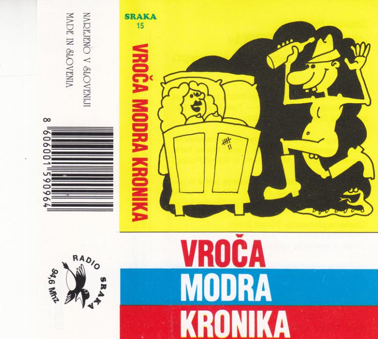 kaseta Modra kronika - Vroča modra kronika