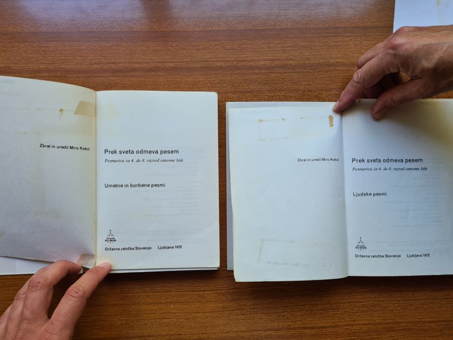 Miro Kokol: Prek sveta odmeva pesem (umetne in borbene, ljudske pesmi)