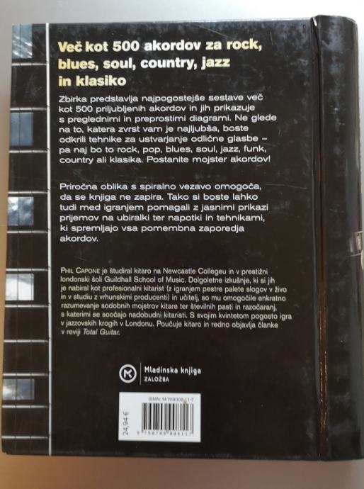 Zbirka akordov za kitaro