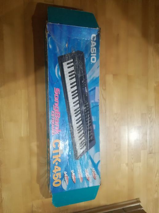 klaviatura,synthesizer Casio songbank keyboard ctk 450