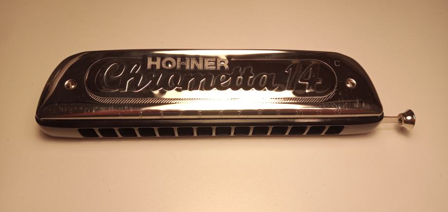 Kromatične orglice HOHNER Chrometta 14