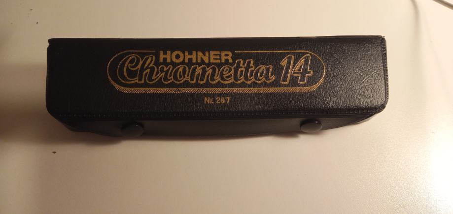 Kromatične orglice HOHNER Chrometta 14