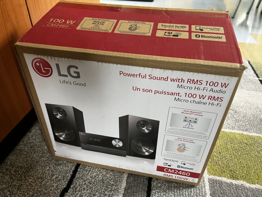Glasbeni stolp LG CM2460