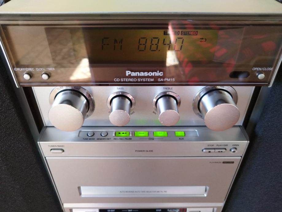 Glasbeni stolp Panasonic SC-PM15