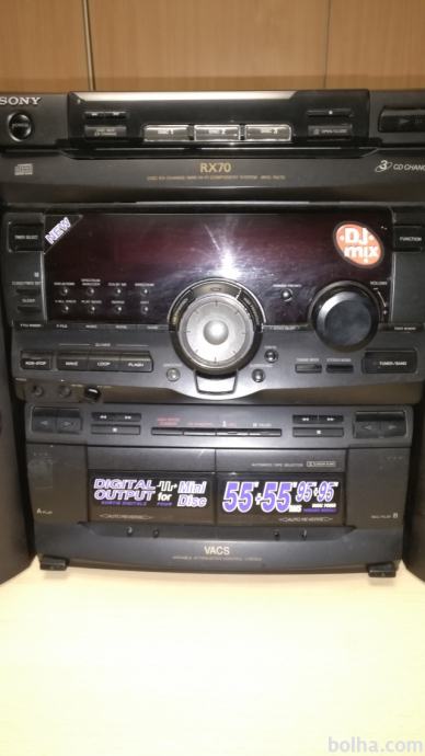 Glasbeni stolp SONY HCD-RX70