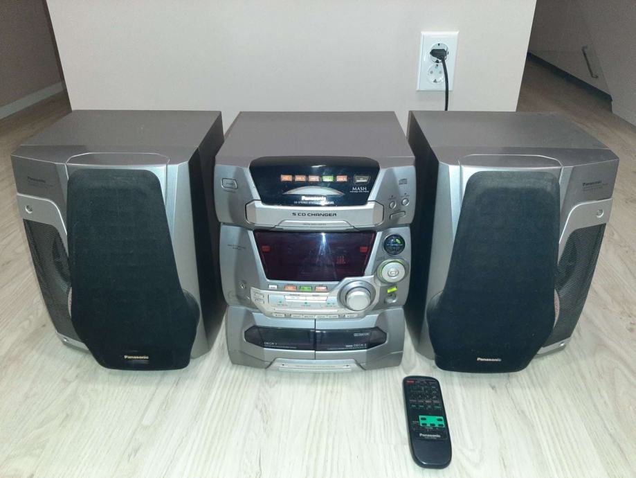 PANASONIC SA-AK45 STOLP 5CD DIGITAL STEREO SYSTEM