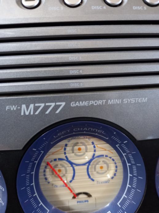 Philips FW M 777 Stereo System + zvočniki Sony SS-XB800AV dvosistemski