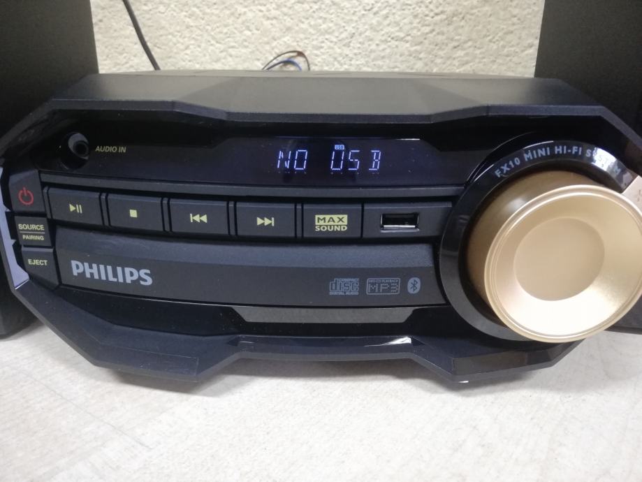 PHILIPS FX10, glasbeni stolp, CD/MP3,USB,BLUETOOTH