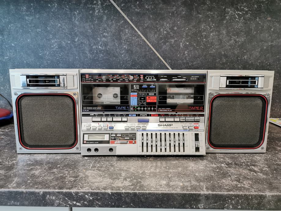 SHARP GF 800 Vintage ghettoblaster boombox