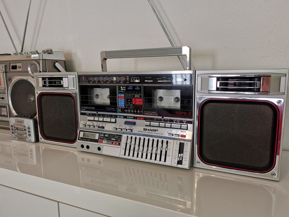 SHARP GF 800 Vintage ghettoblaster boombox
