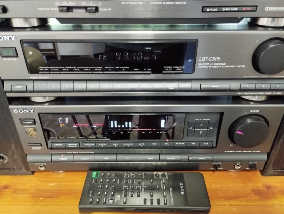 SONY LBT-505, glasbeni stolp