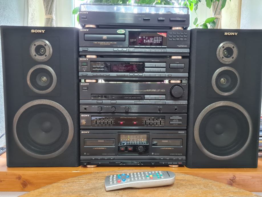 SONY LBT-V502, cd, gramofon, zvočniki...