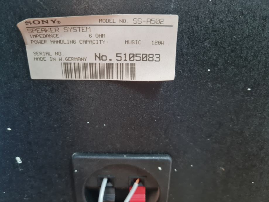 SONY LBT-V502, cd, gramofon, zvočniki...