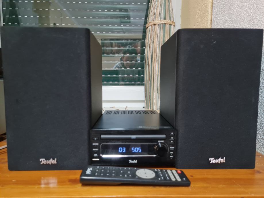 TEUFEL KOMBO 11, mini stolp, DAB+, BLUETOOTH, CD, USB