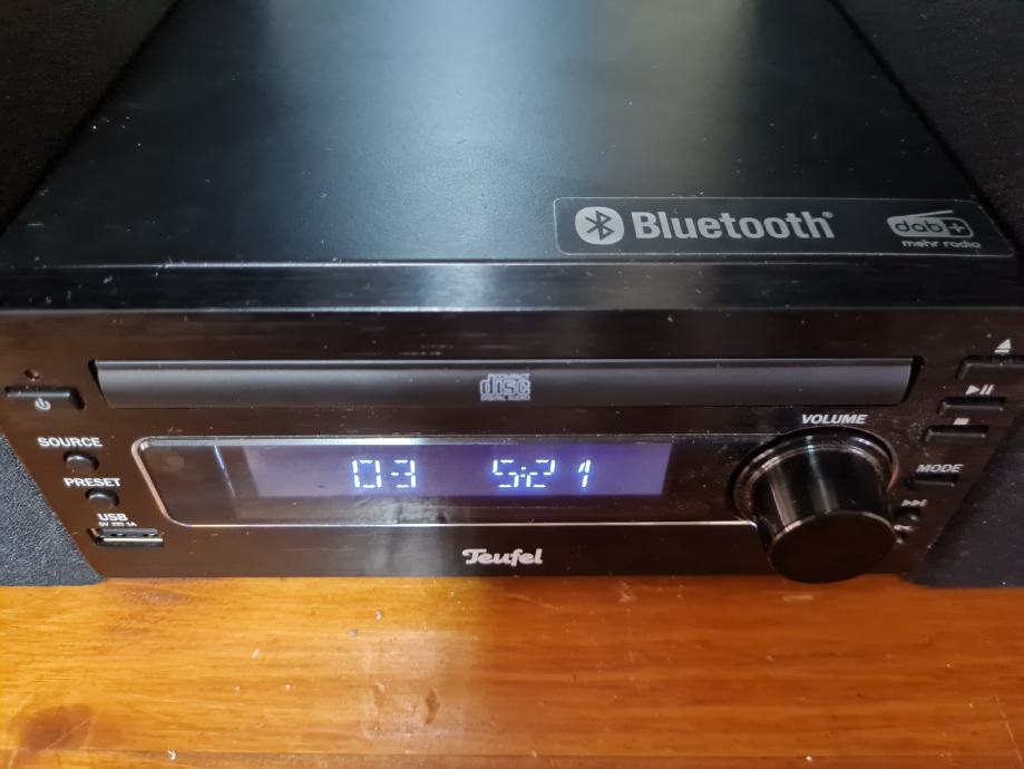 TEUFEL KOMBO 11, mini stolp, DAB+, BLUETOOTH, CD, USB