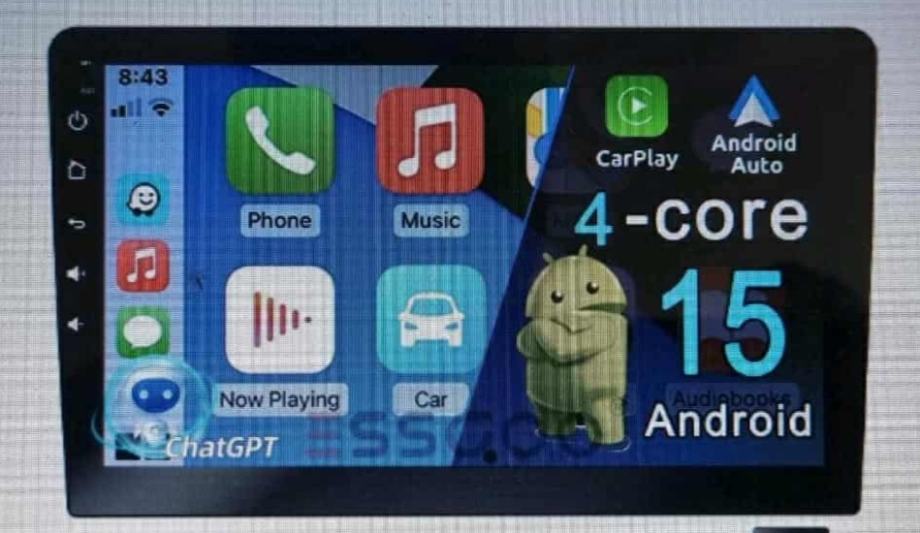 9 col Android 15 avtoradio za starejša vozila, avtodom, dostavnik