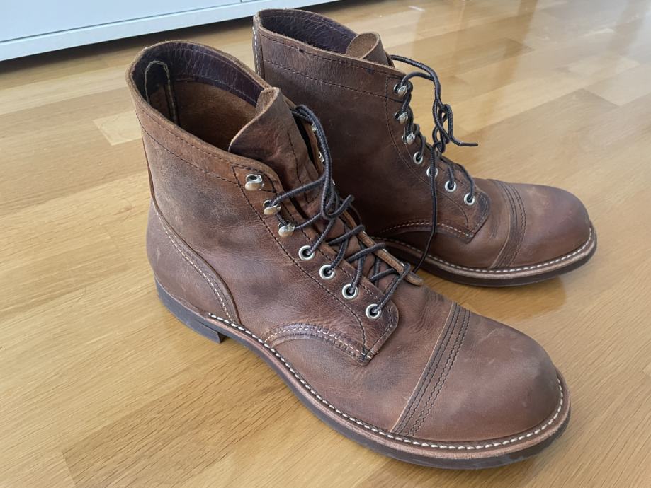 Red Wing Iron Ranger Copper Rough and Tough