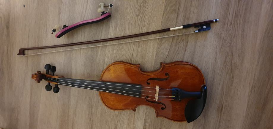 Viola 1/4 komplet (viola, lok, kovček, most) Luthès Paris Francija