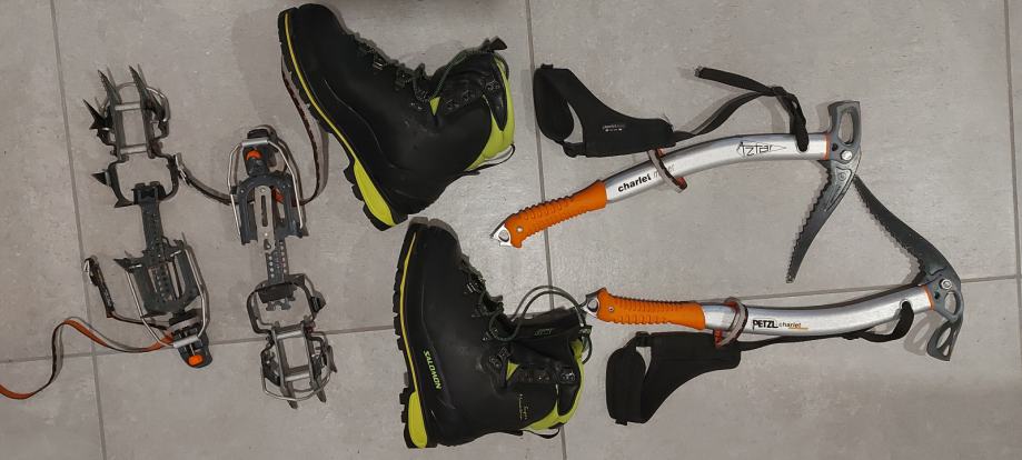 Avtomatske ledne DEREZE PETZL CHARLET, GOJZARJI ZIMSKI