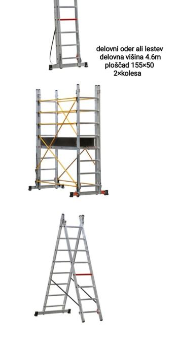 Gradbeni oder ali lestev