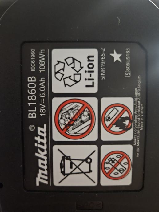 baterija makita 6.0