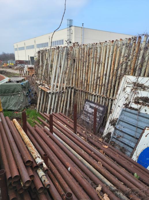 Cevni gradbeni oder in spojke - cev - cevi in objemke