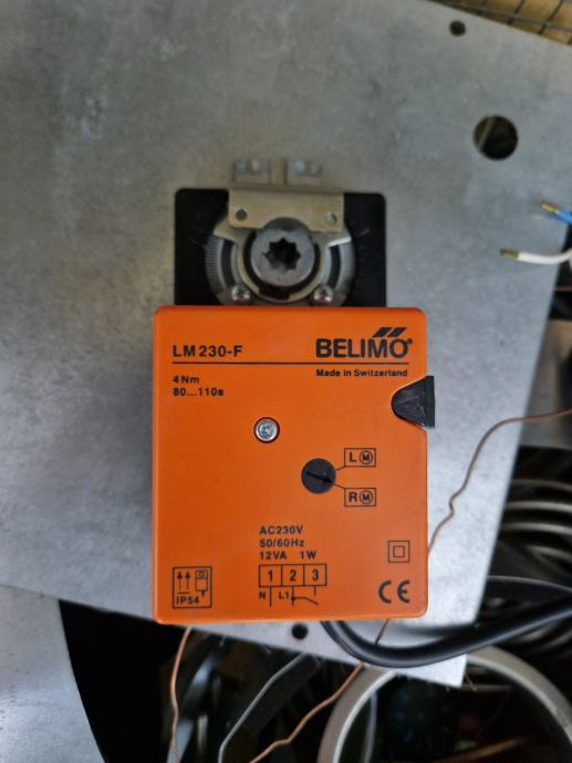 elektronski regulatorji pretoka belimo lm 230