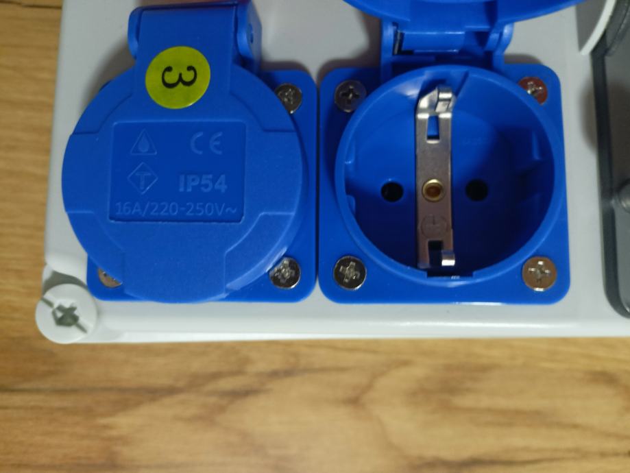 Gradbena elektro omarica