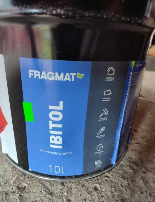 Ibitol Fragmat 10L in EPE robni trak Fragmat (50m)