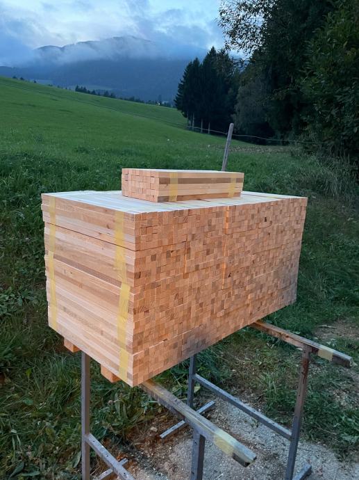 Lesene letvice, desčice 20x20x500