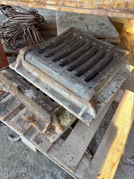 Litoželezna resetka- mulda 40 ton
