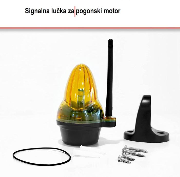 Pogonski motor / pogon za drsna vrata do 600kg siva komplet + darilo