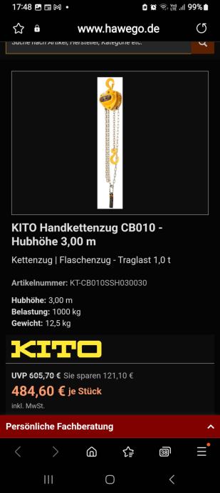 VERIŽNO DVIGALOKITO CORBCB010