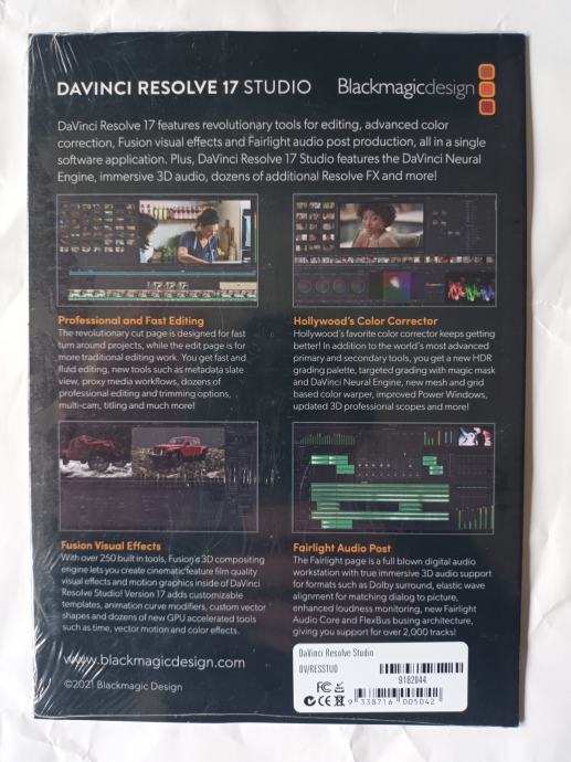 DAVINCI RESOLVE 17 STUDIO