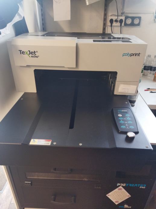 Digitalni tisk za tekstil - Polyprint Echo 2 DTG in DTF Tiskalnik