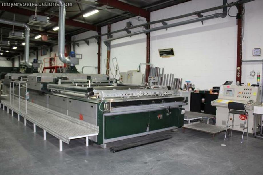 Siasprint serifast - Industrijski sitotisk, dvobarvni, največji forma