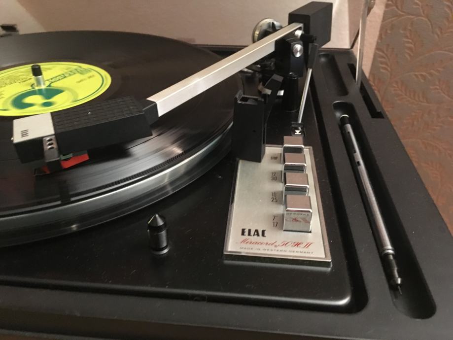 ELAC Miracord 50H-II gramofon vintage