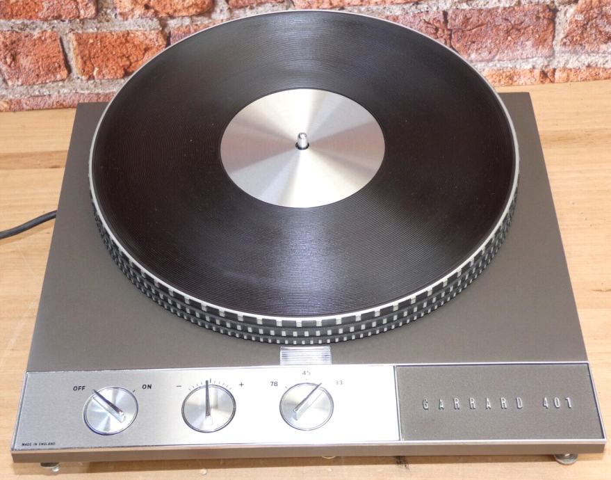 Garrard 401 Vintage gramofon (serijska številka 24260)